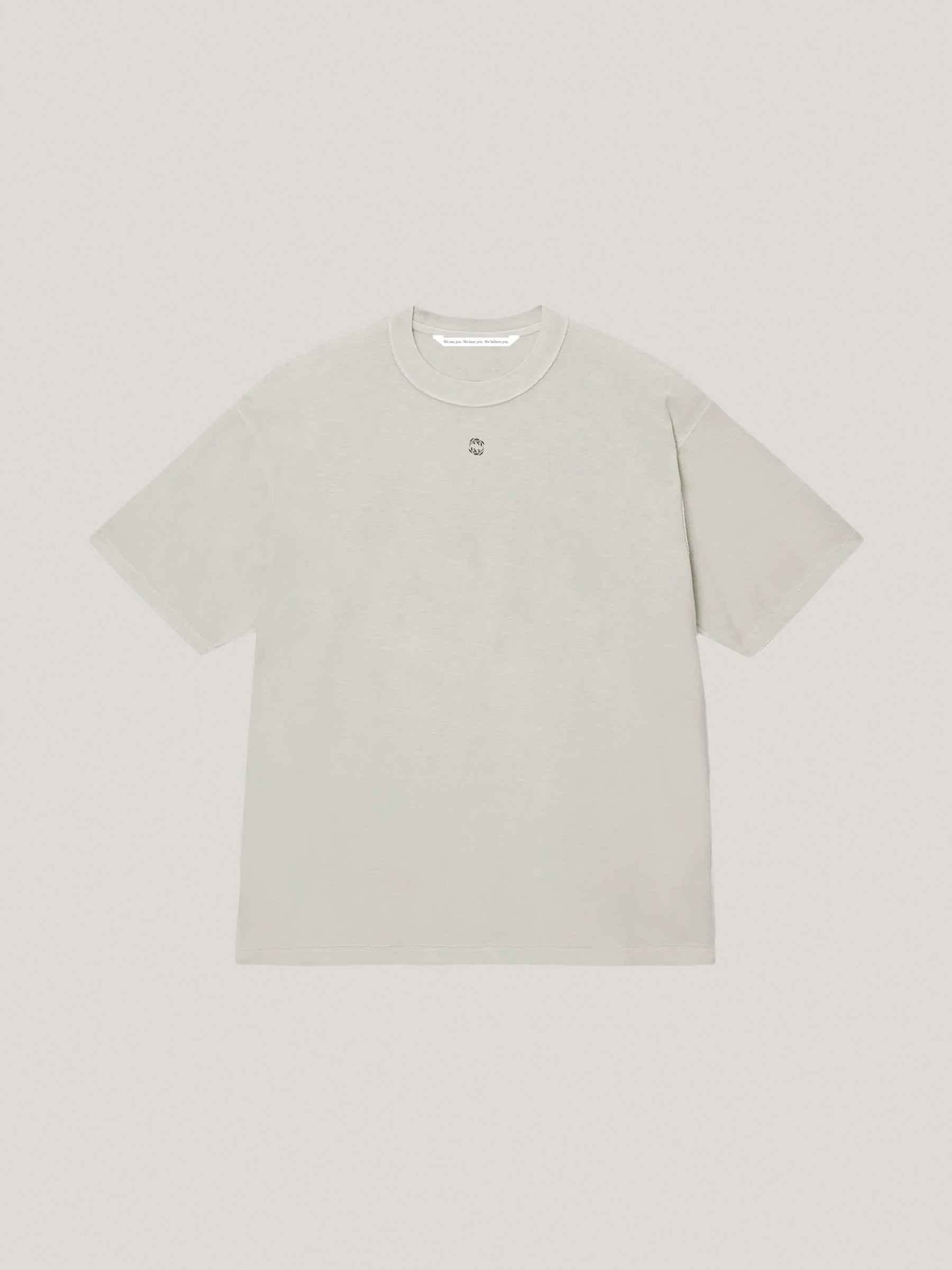 'The Way' Reversible T-shirt - Ecru